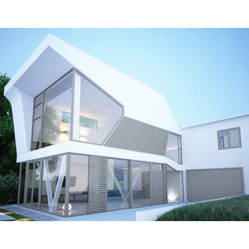 Ral 7001 Grijs 7155 houtnerf L